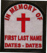 In Memory Of Tombstone Patch