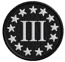 3 Percent Patch Round Patch